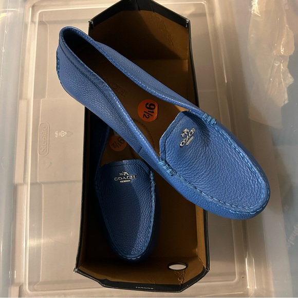 Coach | Shoes | Coach Marley Driver Royal Blue Loafers New | Poshmark
